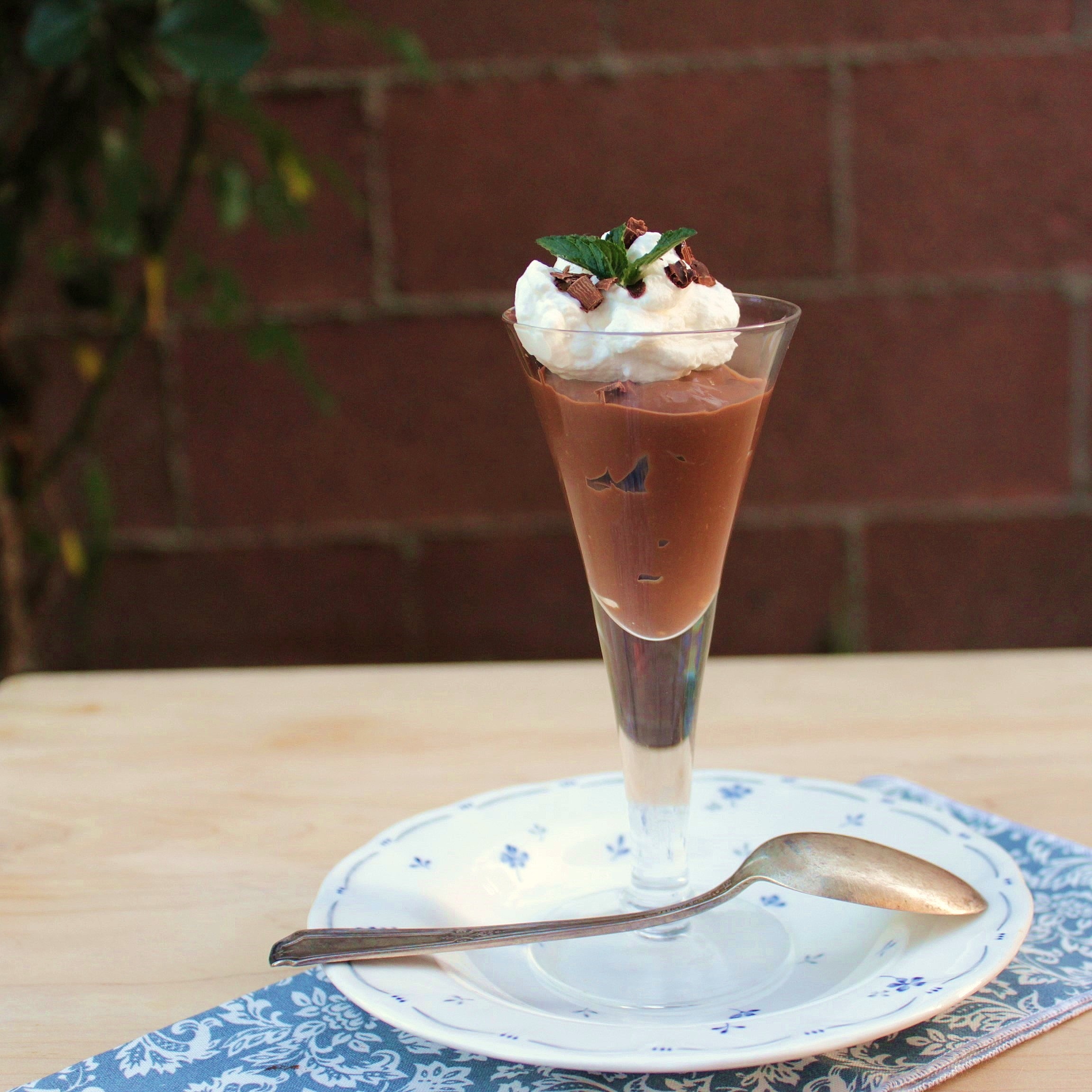 Bittersweet Chocolate Cremeaux Pudding | Two-Bit Tart